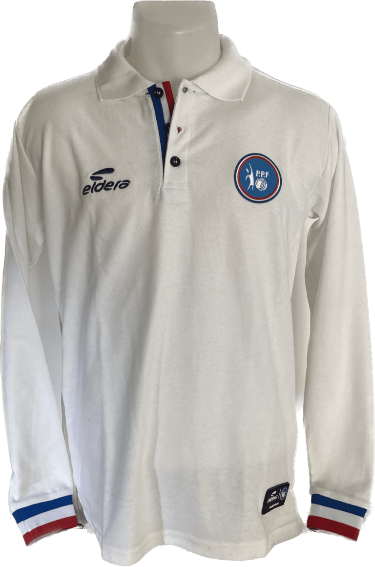 Polo Manches Longues Blanc PPF – PPF